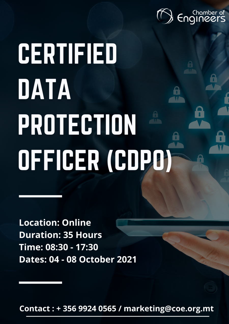 Certified Data Protection Officer (CDPO) – Chamber of Engineers